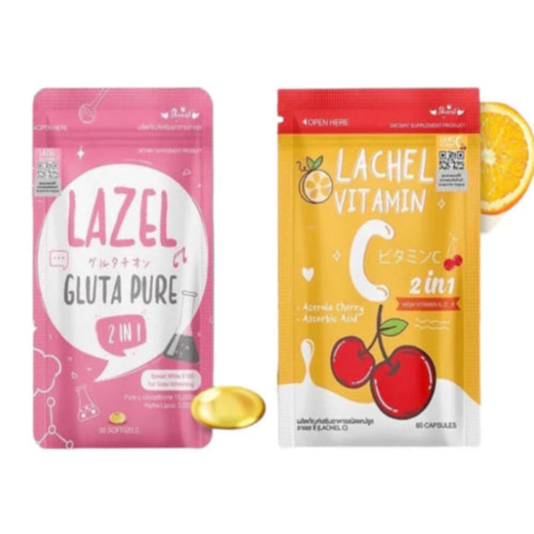 Lazel x Vitamin C Duo Set – Skin Glow